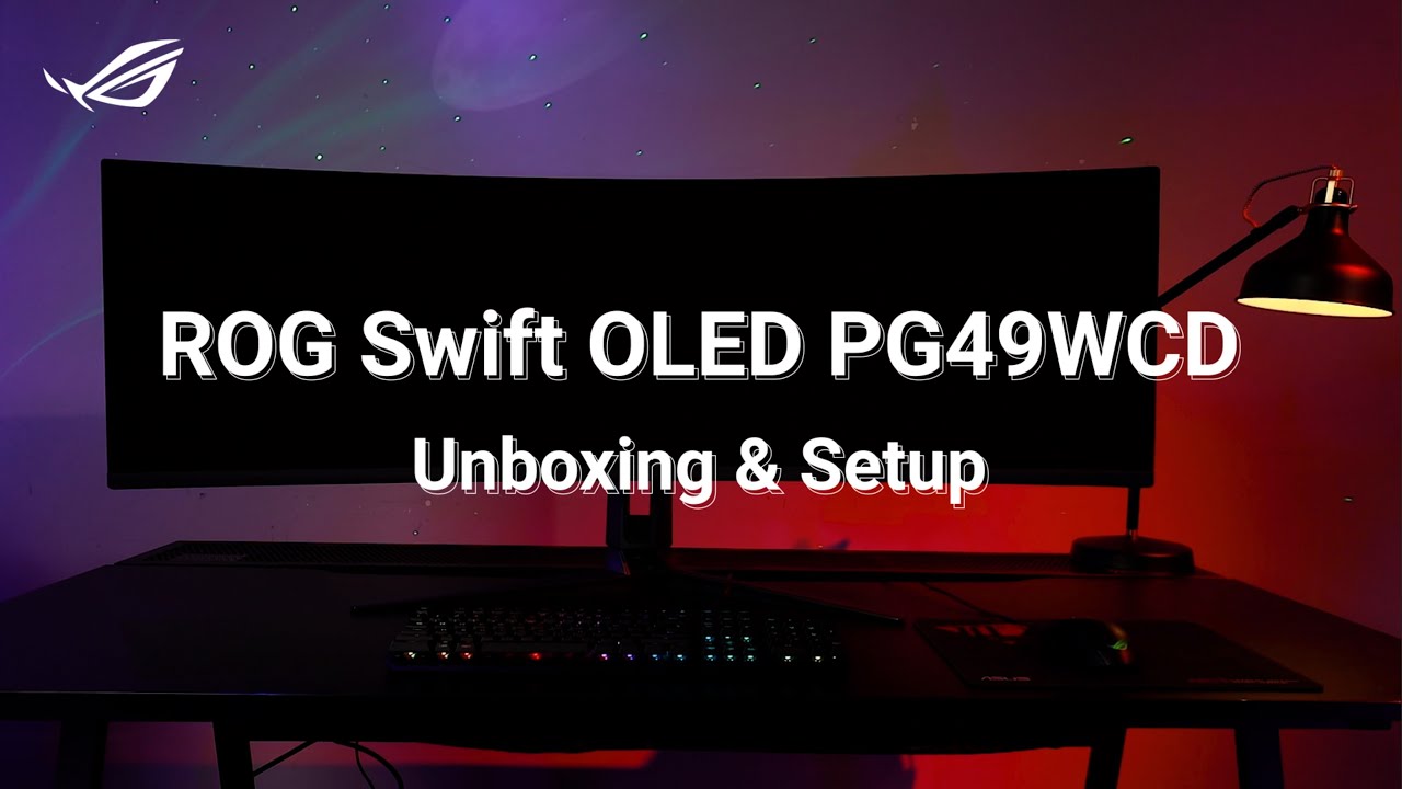 Màn hình ASUS ROG SWIFT OLED PG49WCD (49 inch/OLED/144Hz/0.03/Cong)