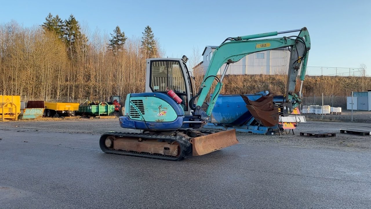 Grävmaskin IHI 65NX, Munkedal, Klaravik auktioner