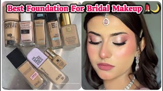 *BEST FOUNDATION*|Bridal Best Foundation|Best Foundation For Oily Skin|Best Foundation For Dry Skin