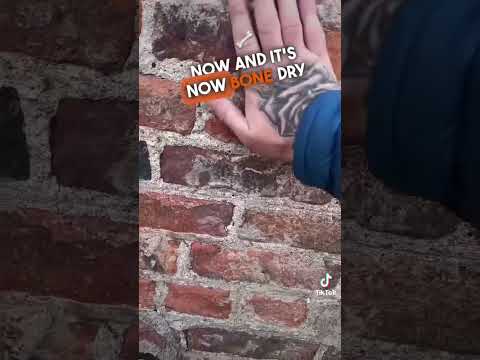 No Damp Treatment: Sand and Cement Render Removed From Building #refurbishment #property #defects