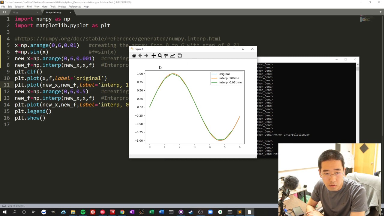 Python Interpolation (to the POINT demo)