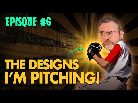 The designs I'm pitching! // Weirdwood: The Board Game Episode 6