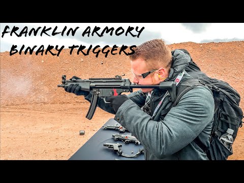 Franklin Armory Binary Triggers In Various Guns (And The NEW Glock Trigger!)