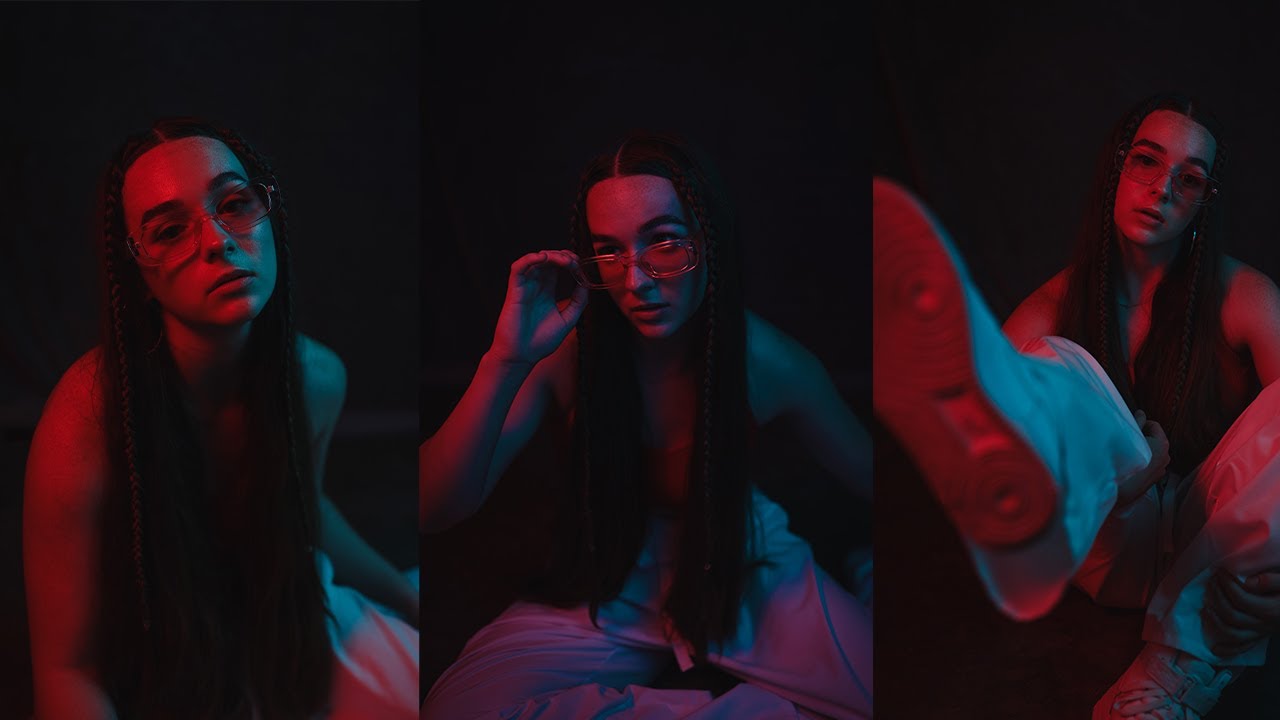 Studio Self Portraits | Photo Studio Set up on a Budget