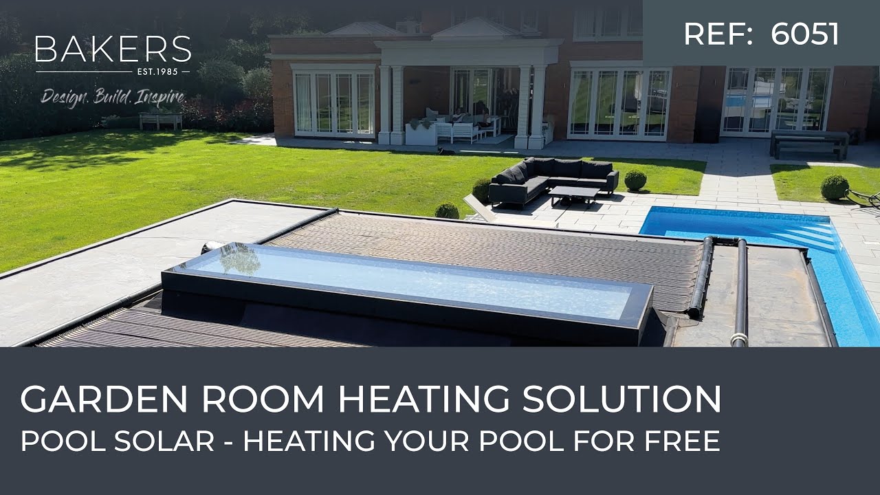 Innovative Pool Heating Solution on a Garden Room
