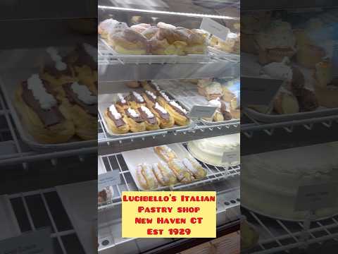 Fine Italian Pastries In New Haven! #newhaven