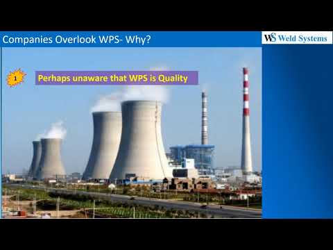 Welding Procedure Specification WPS Weld Systems