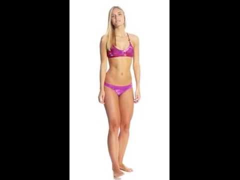 Lo Swim Women's Tie-dye Training Bikini Swimsuit Bikini Bottom | SwimOutlet.com