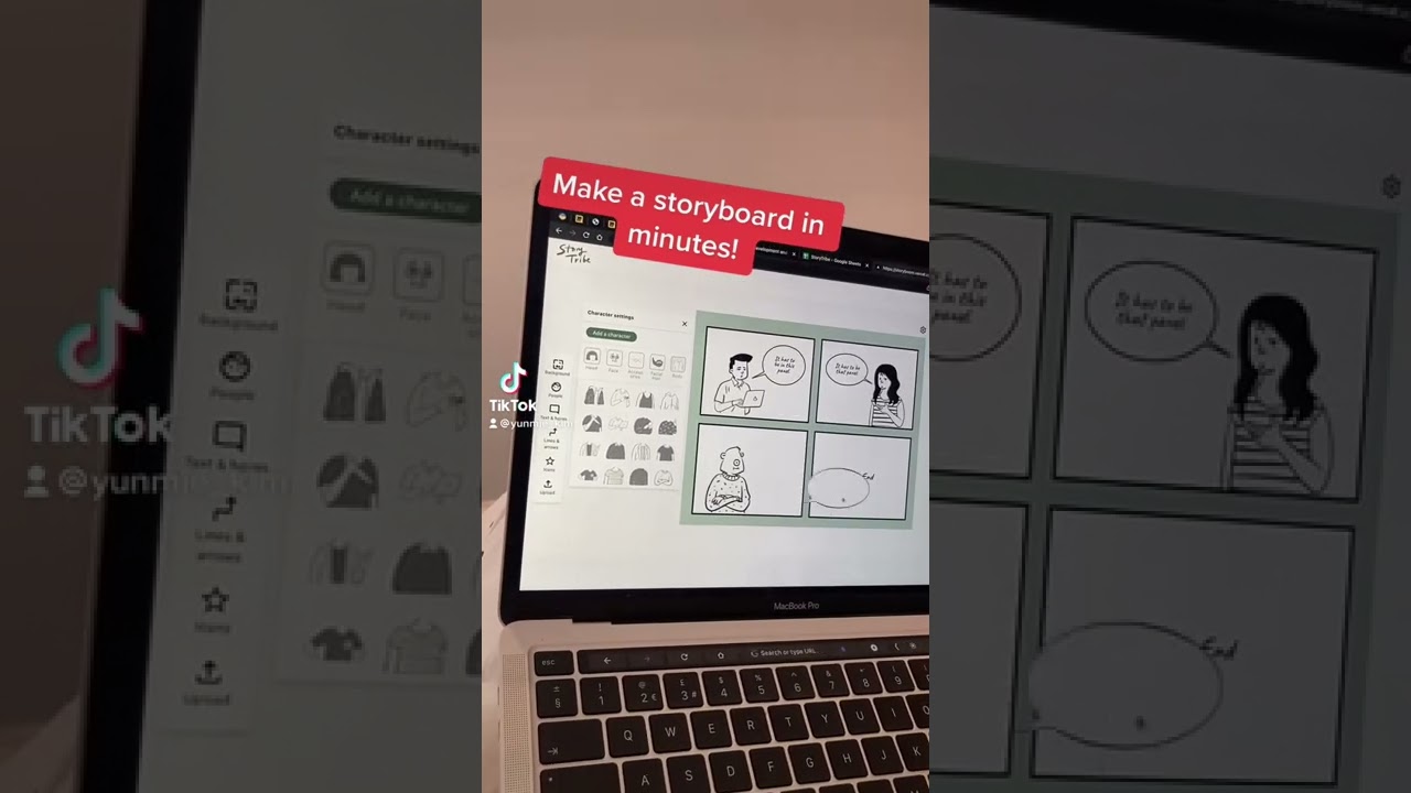 How to make a storyboard in minutes