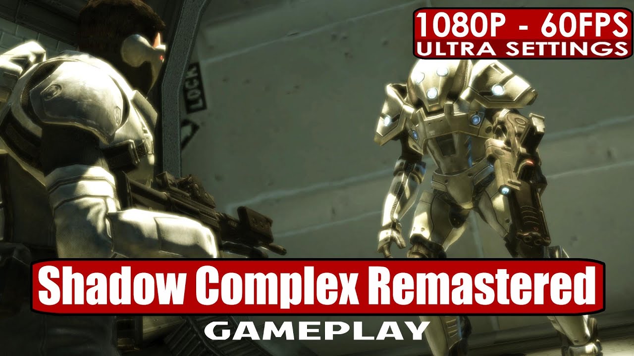 Shadow Complex Remastered gameplay PC HD [1080p/60fps]
