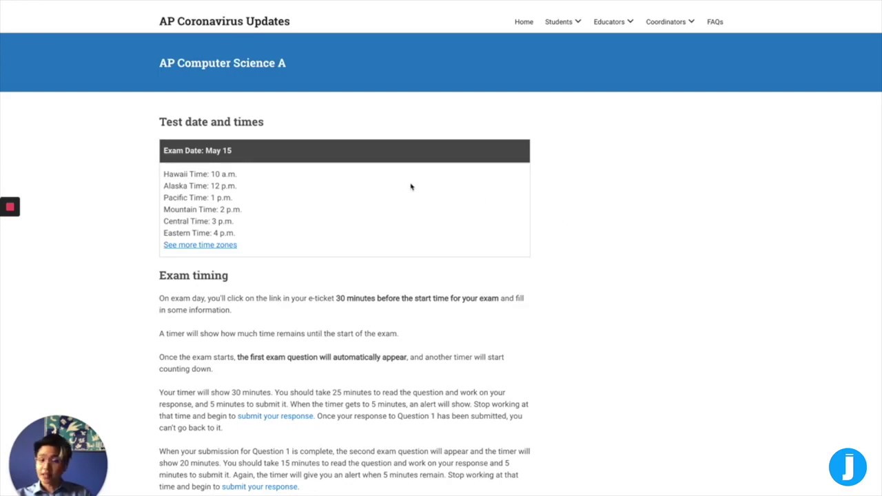 The 2020 AP Computer Science A Exam: Changes & Overview