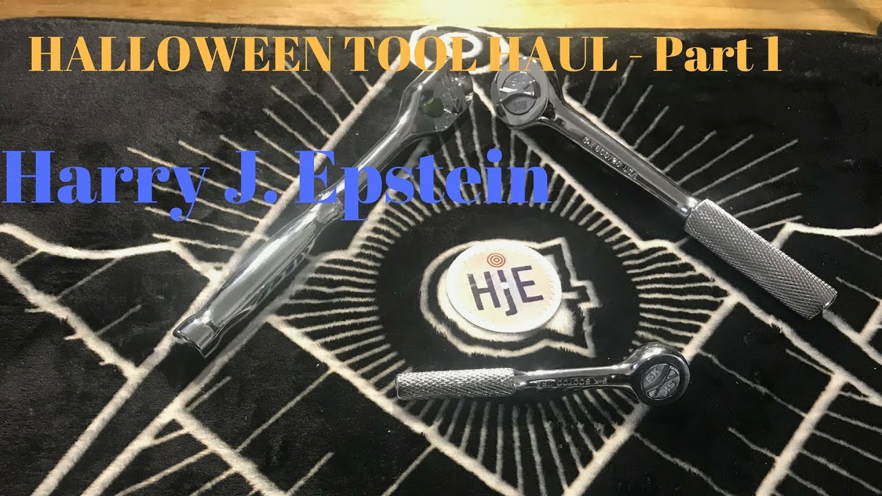 Halloween Tool Haul Part 1 - Harry J  Epstein (KC): NEW SK Ratchets !!!