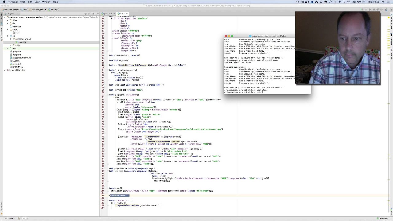 Reagent with React Native