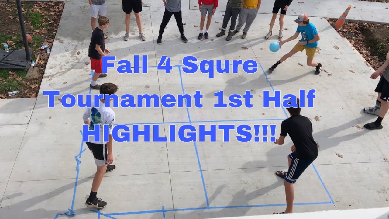 Fall 4 Square Tournament 1st Half HIGHLIGHTS
