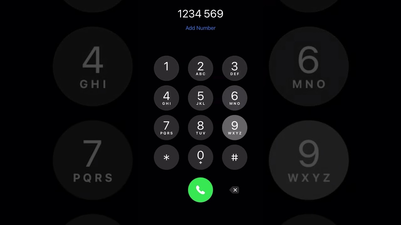 iPhone ringing