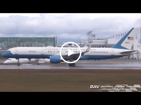 Boeing C-32A - United States Air Force 98-0001 - takeoff at Munich Airport | MSC2023