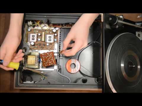Reparatur Dual Schallplattenspieler