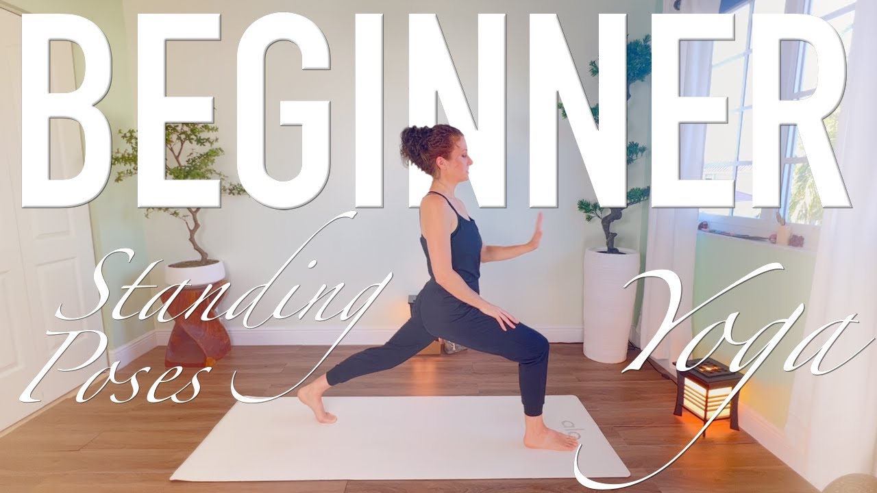 Slow Yoga for Beginners | Standing Yoga Pose Breakdown Part 1 | Basic Yoga Poses Explained