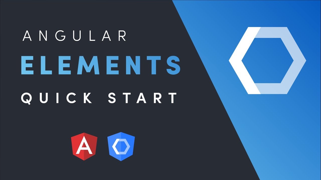 Angular Elements Quick Start