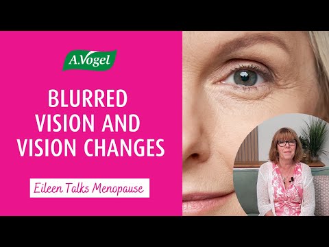 Blurred vision and vision changes in perimenopause and menopause and how to support your eye health
