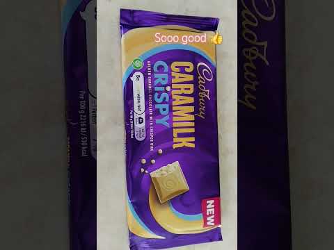 Got it half price at Tesco, and it was worth it 👌 #cadbury #caramilk #crispy #tastetest