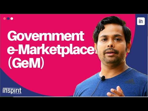 Government e-Marketplace(GeM)|Inspirit IAS Academy|UPSC 2020|