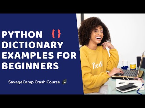 Python Dictionary Example | Python For Beginners | SavageCamp