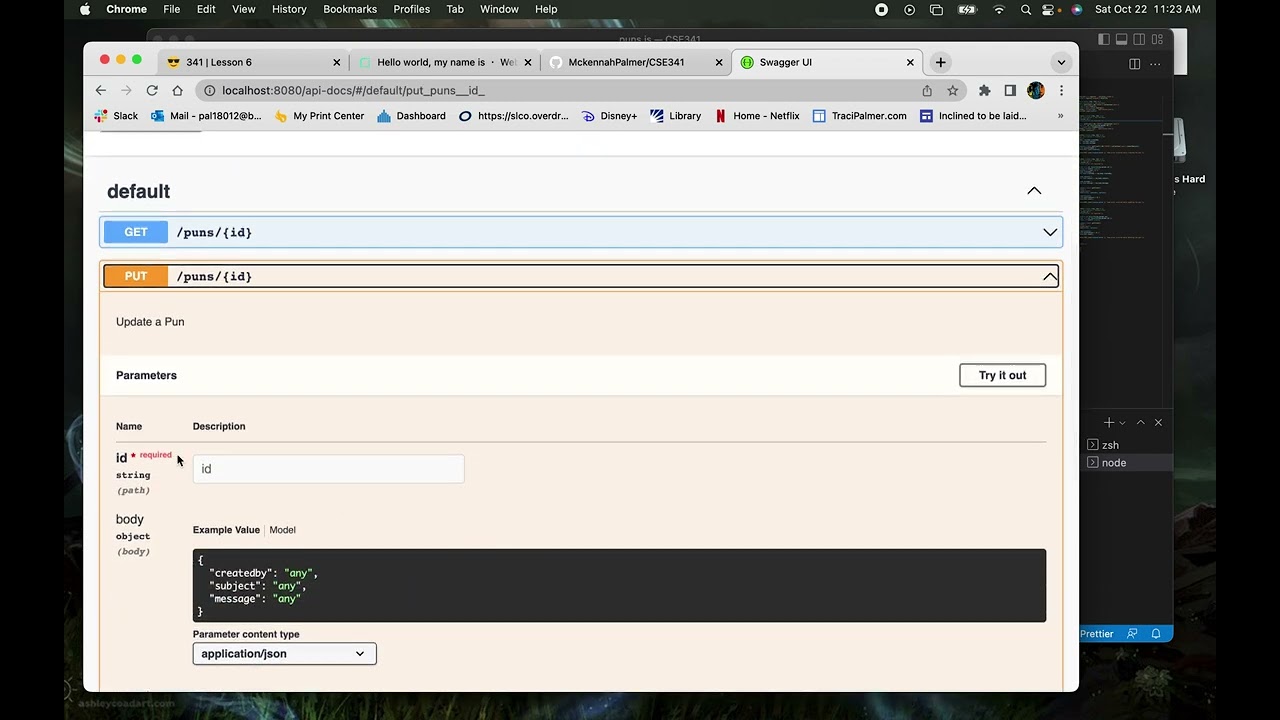 Lesson 6: Validation and Error Handling