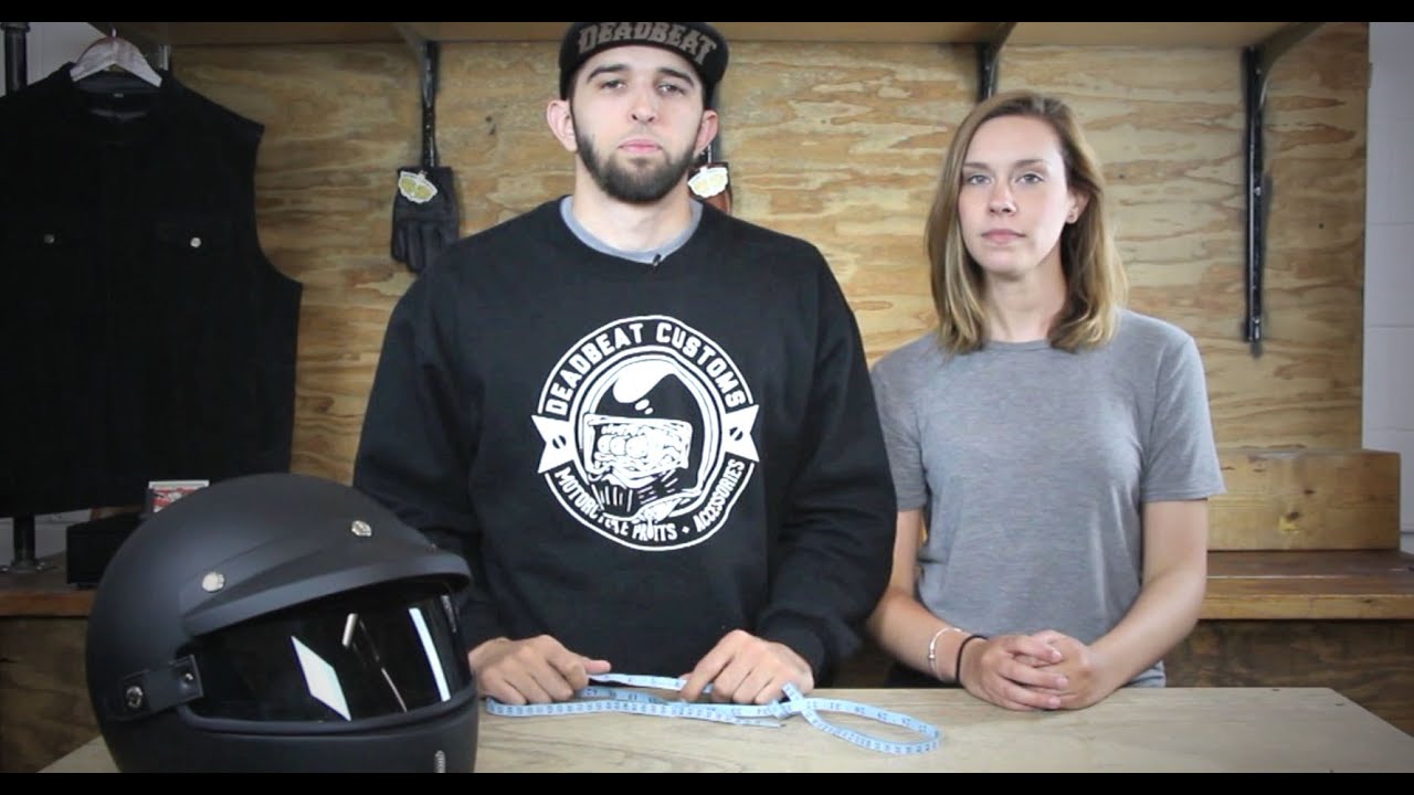 How To Size A Motorcycle Helmet For The Perfect Fit - Deadbeatcustoms.com