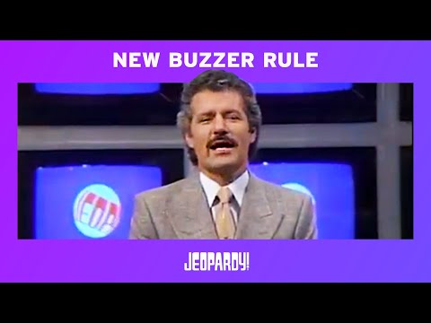 Jeopardy! Vault: New Buzzer Rule for Season 2 | JEOPARDY!