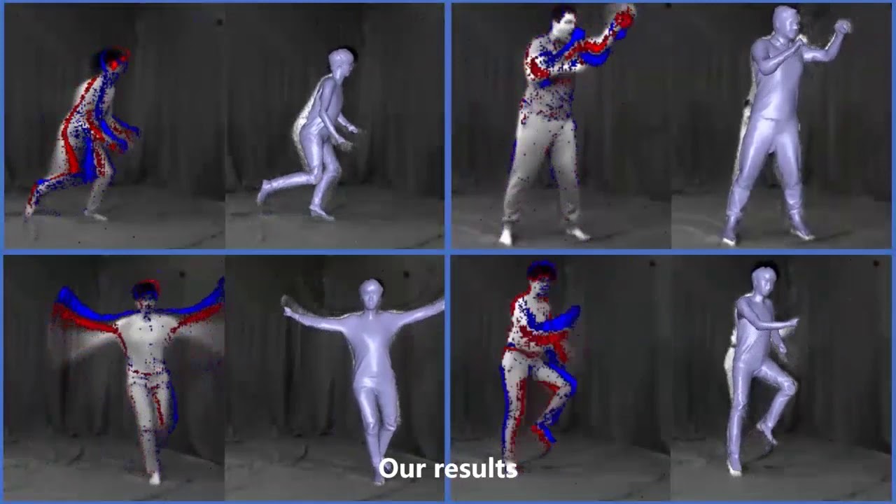 EventCap: Monocular 3D Capture of High-Speed Human Motions using an Event Camera - CVPR 2020 (Oral)