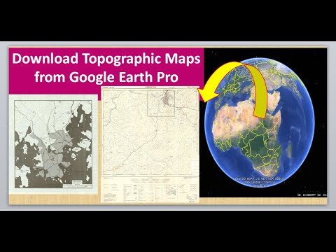 How To Download Topographic Map From Google Earth Pro