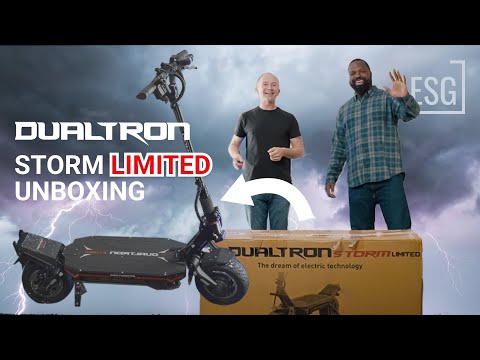 Dualtron Storm Limited 84V Electric Scooter Unboxing & Impressions