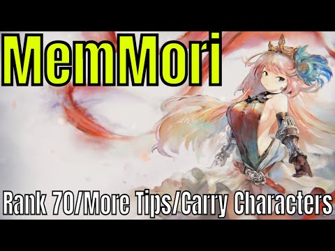 MementoMori: AFKRPG - Rank 70/Tips To Overcome Conent/Carry Character Building/Fortina Summons