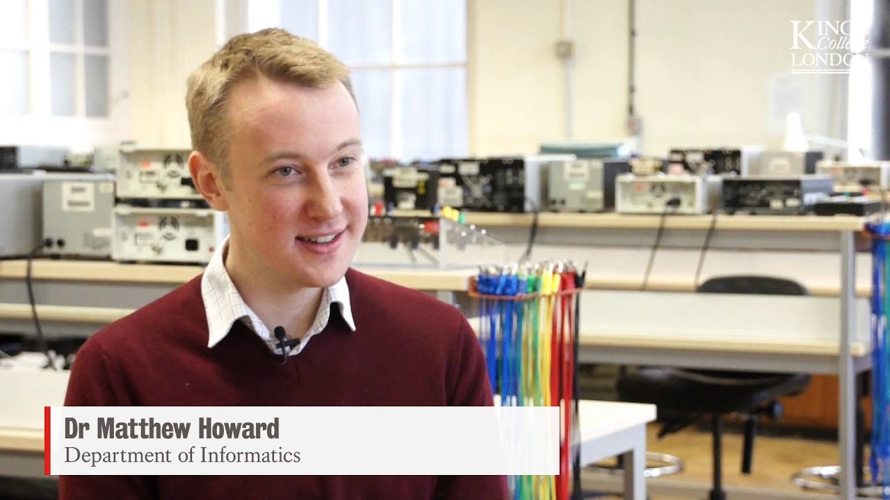 Meet Kinba, King's new robot receptionist