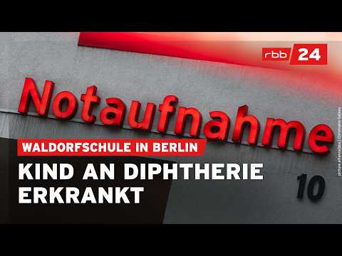 Gefährliche Infektionskrankheit: Berliner Waldorfschüler an Diphtherie erkrankt