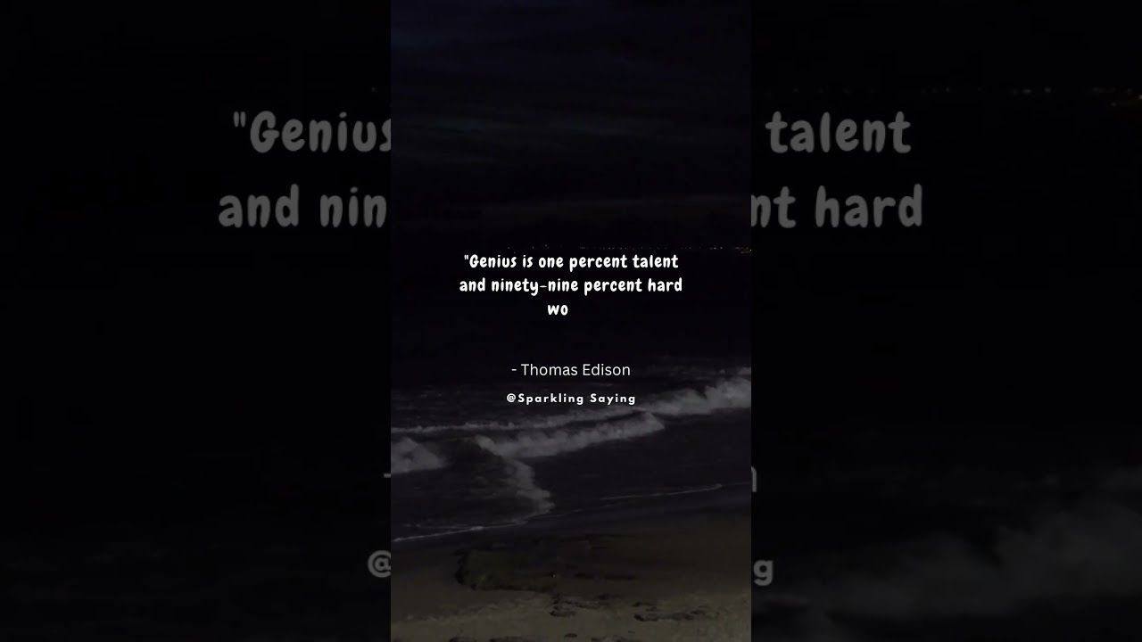 Cracking the Genius Code: The Power of Hard Work and Dedication