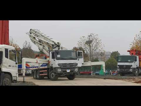 Used Boom Concrete Pump for sales, How does it work?