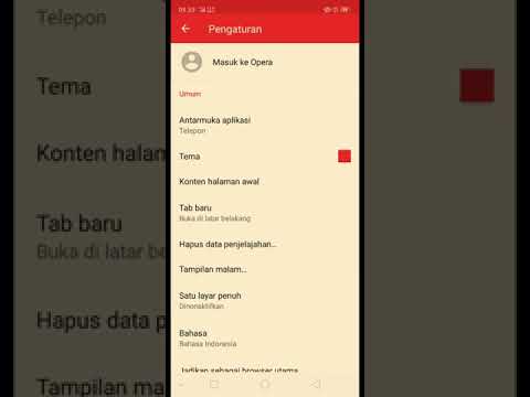 Cara Mengubah Tampilan Tema Opera Mini – Freedes