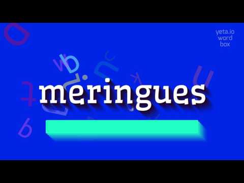 How to say "meringues"! (High Quality Voices)