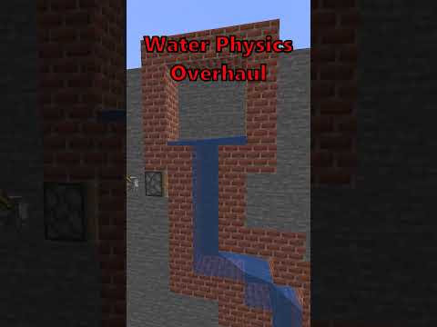 Minecraft But With Realistic Water Physics! 🌊