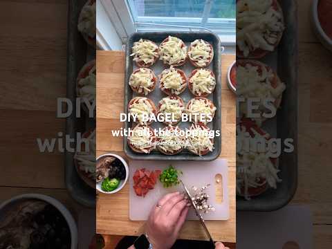 Homemade DIY Bagel Bites (from scratch!)