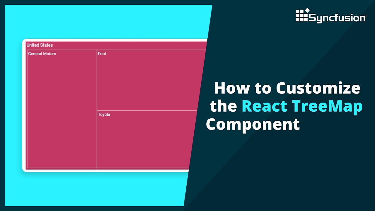 How to Customize the React TreeMap Component