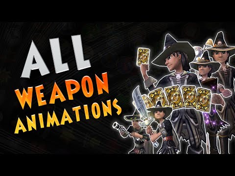 All Wizard101 Weapon Animations (2023) #wizard101 #kingsisle