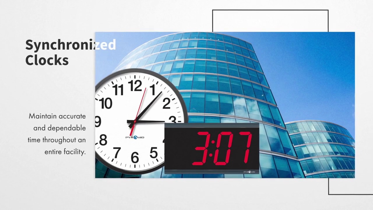 Synchronized Clock System Product Portfolio