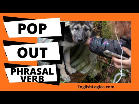 Pop Out - Phrasal Verb | Common Phrasal Verbs in English | Business English & Spoken English