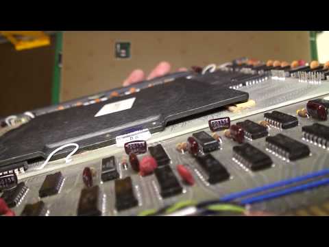Data General Nova "Original" Core Memory RAM Board - A Close-Up Look