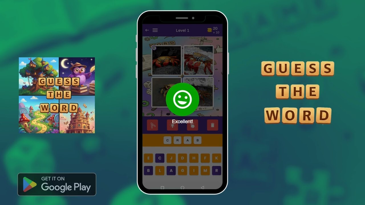 Guess the Word – A Fun & Addictive Word Game for Android
