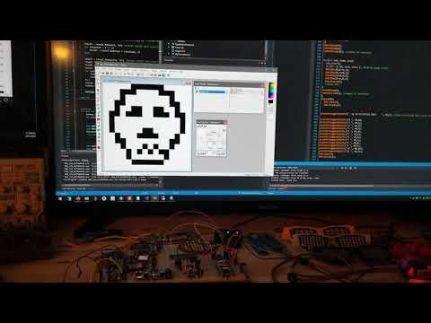 Bitmap maker for led display