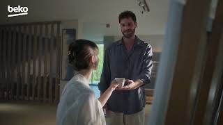 Beko CaffeExperto Bean to Cup Coffee Machine advert Commercial ad uk